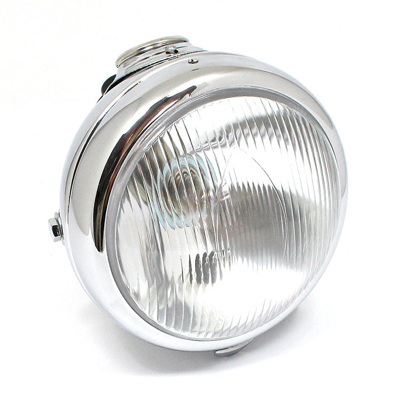 MU42C: Complete headlamp unit equivalent to Lucas MU42 - Chrome ...