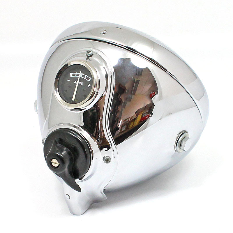MU42C: Complete headlamp unit equivalent to Lucas MU42 - Chrome ...