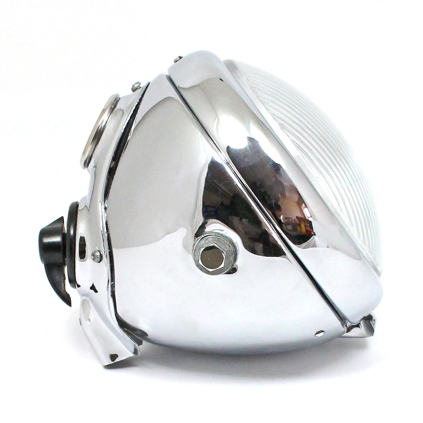 MU42C: Complete headlamp unit equivalent to Lucas MU42 - Chrome ...