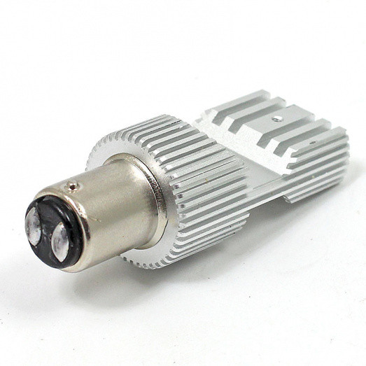 BA15DLED-43SB: White premium 6 & 12V LED Head/Spot lamp - SBC BA15D ...