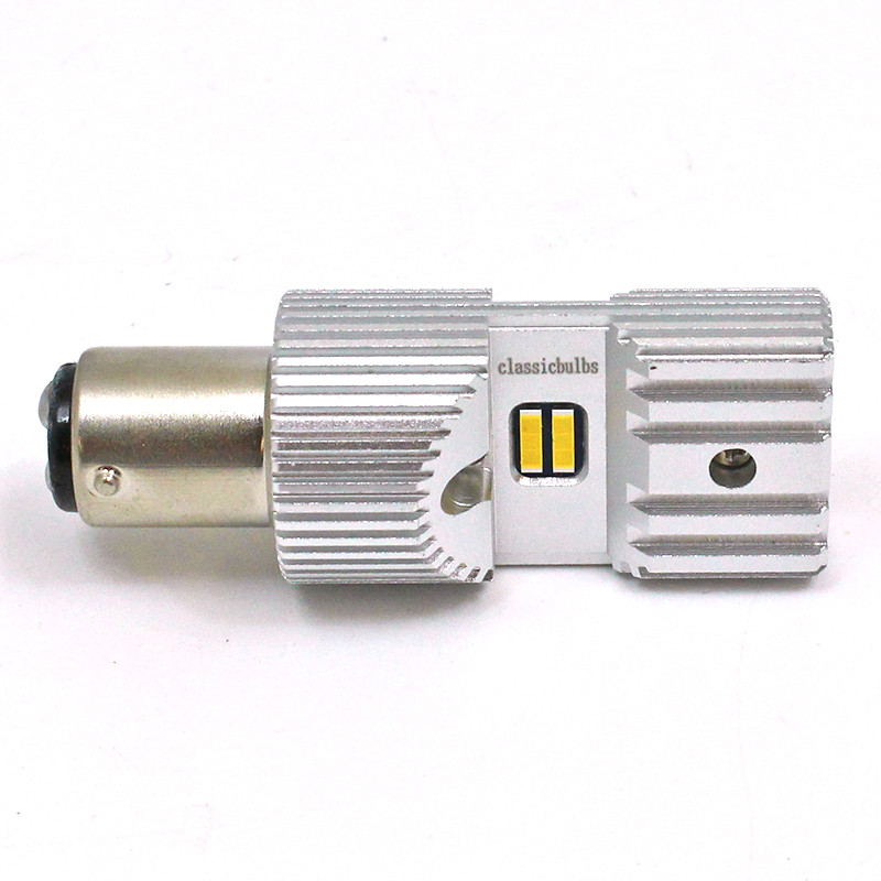 BA15DLED-43SB: White premium 6 & 12V LED Head/Spot lamp - SBC BA15D ...