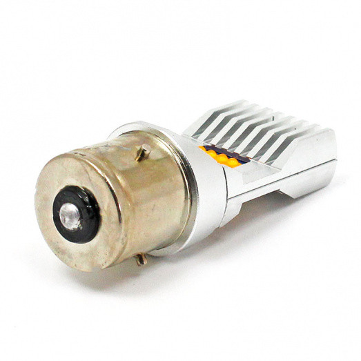 BA21SLED-H25YTR: Yellow premium 6, 12 & 24V LED Head and Spot lamp ...