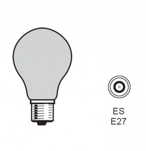 ES E27 G60: ES E27 single contact, 27mm thread diameter Edison Screw ...