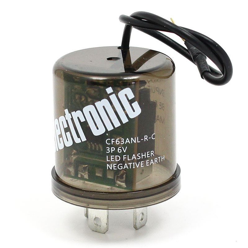LEDFLASH3: LED Flasher Relay - 3 pin plus Earth lead - Flasher Units ...