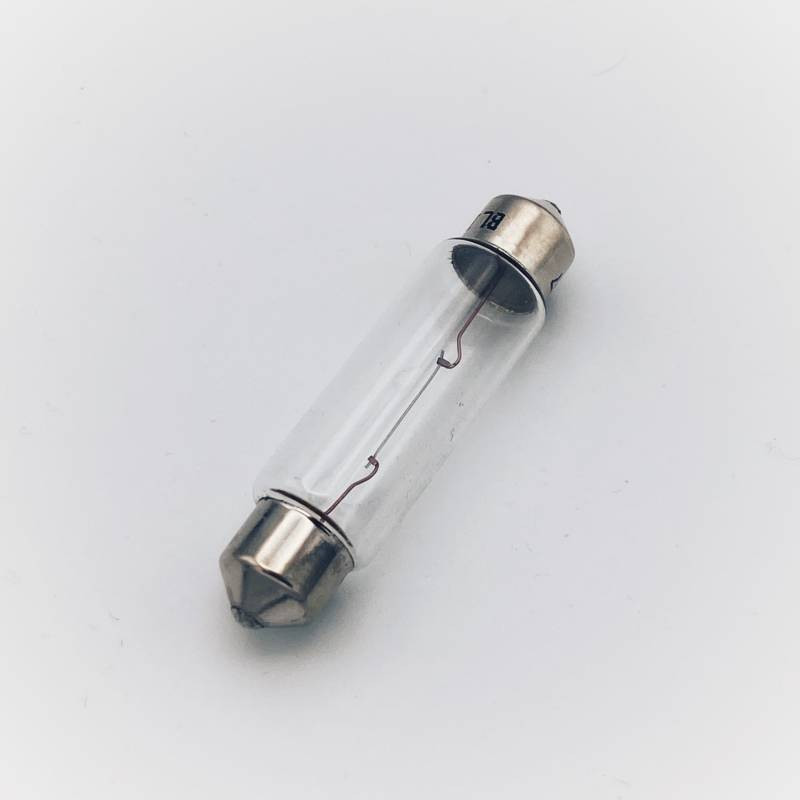 B264B: 12 Volt 10W 11X42mm FESTOON bulb - All Bulbs - Bulbs | Classic Bulbs