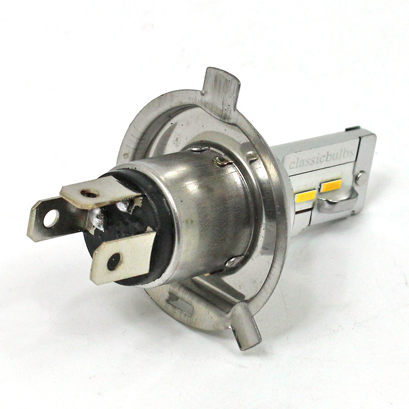 P43TLED-P43: Classic White premium 12 & 24V LED Headlamp - H4 P43T base ...