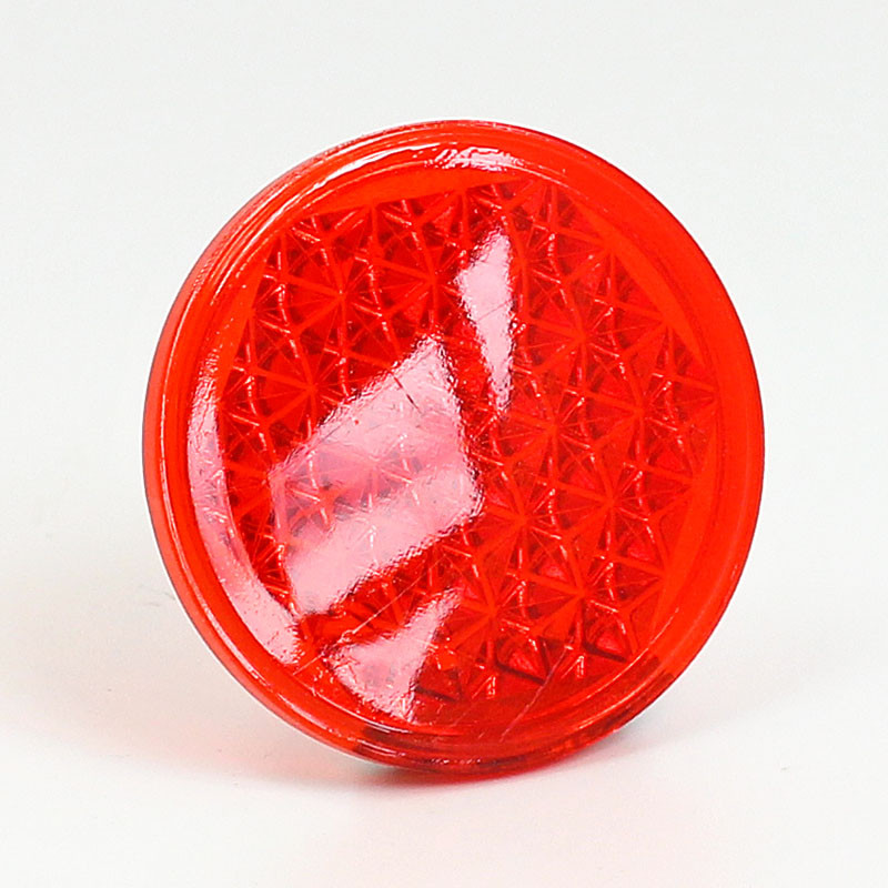 2087-A-57mm: Glass reflector lens - 57mm, amber - Reflectors - Lamp ...