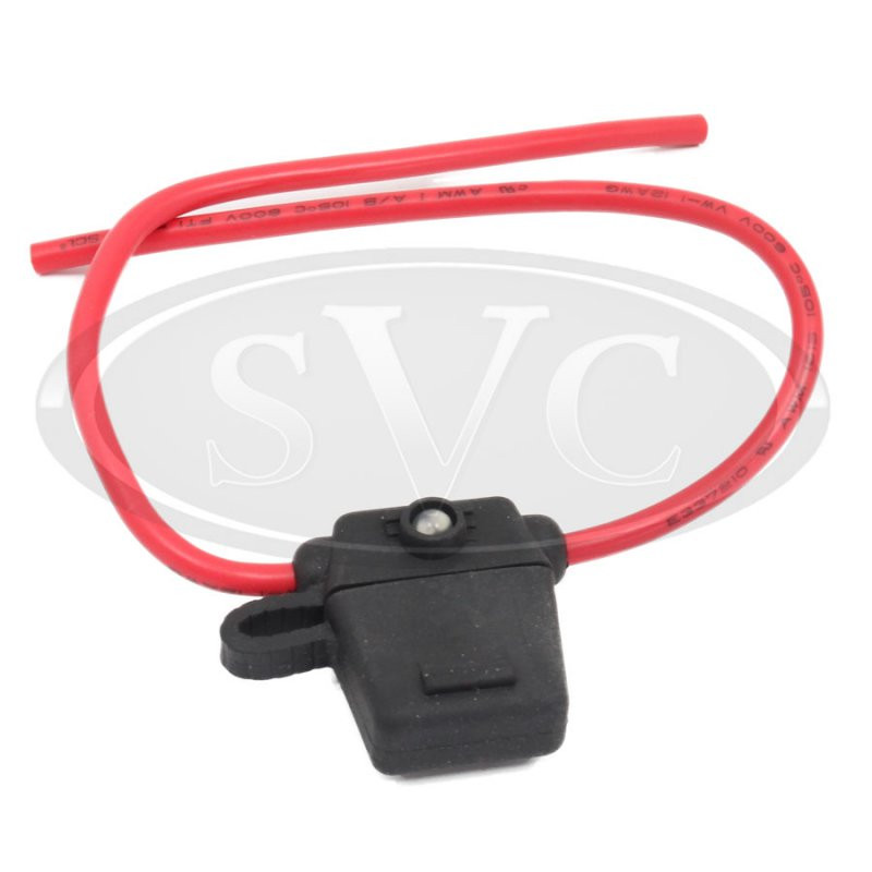 MASTERFUSE2: Inline Blade Master Fuse Holder (Red) - Fuses, Fuse ...