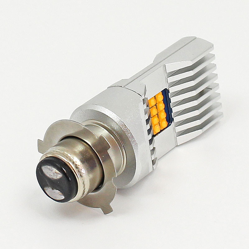 P15D25.3-H30-6N: Warm White premium 6V LED Headlamp - P15D 25.3 base ...