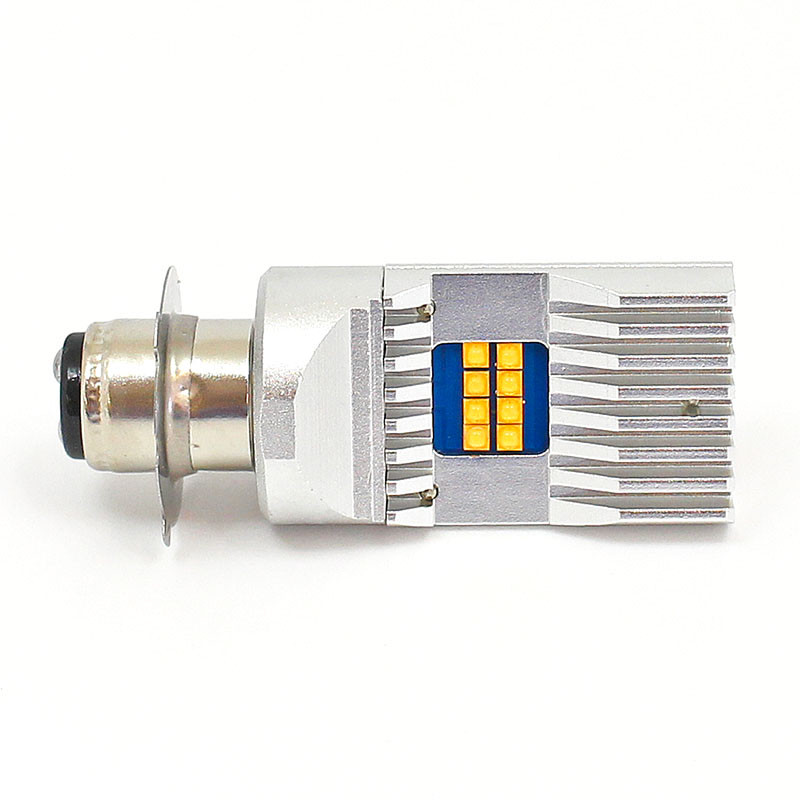 P15D25.3-H30-6N: Warm White premium 6V LED Headlamp - P15D 25.3 base ...